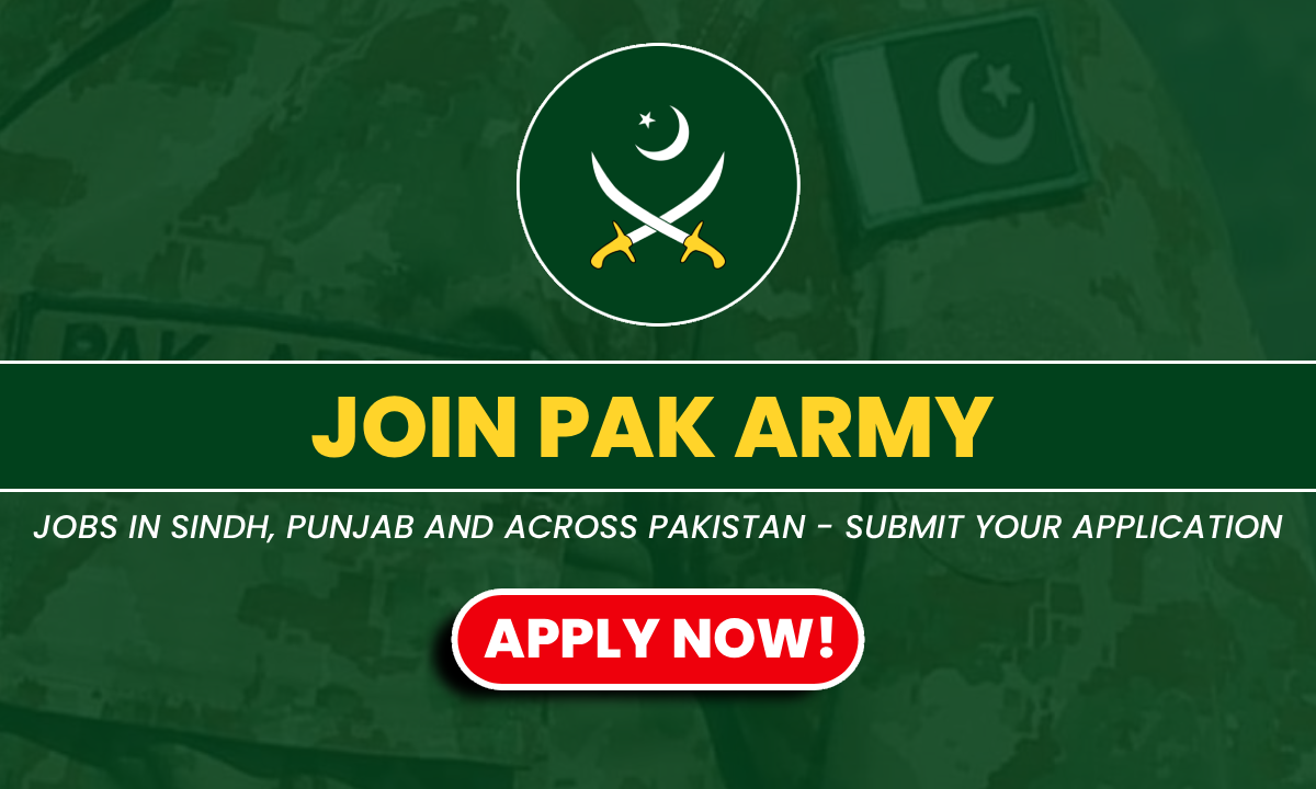 Pak Army Jobs 2026 – Apply Online for Join Pakistan Army